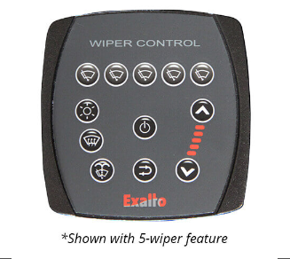 CT3N 2-Wiper Control panel 12/24v EX210321224