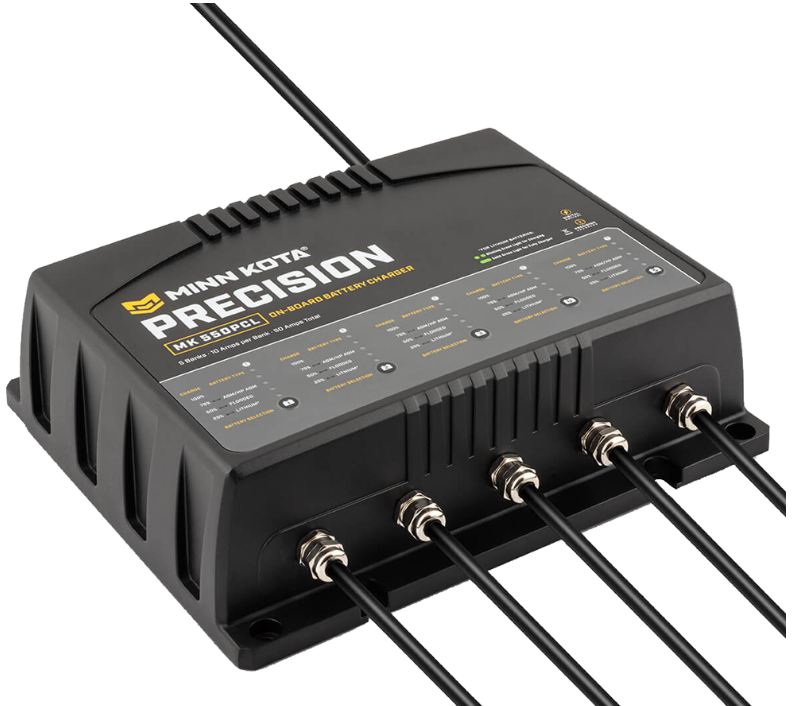 On-Board Precision Charger MK-460 PCL 4 Bank x 15 AMP LI Optimized Cha